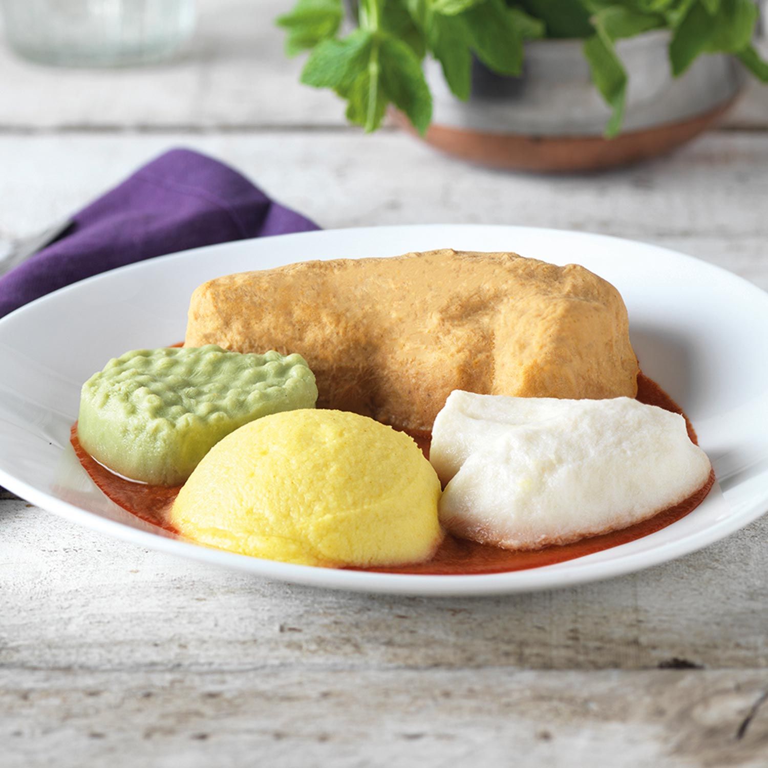 Puréed Chicken Curry | Level 4 Textured Meals | It's Made For You