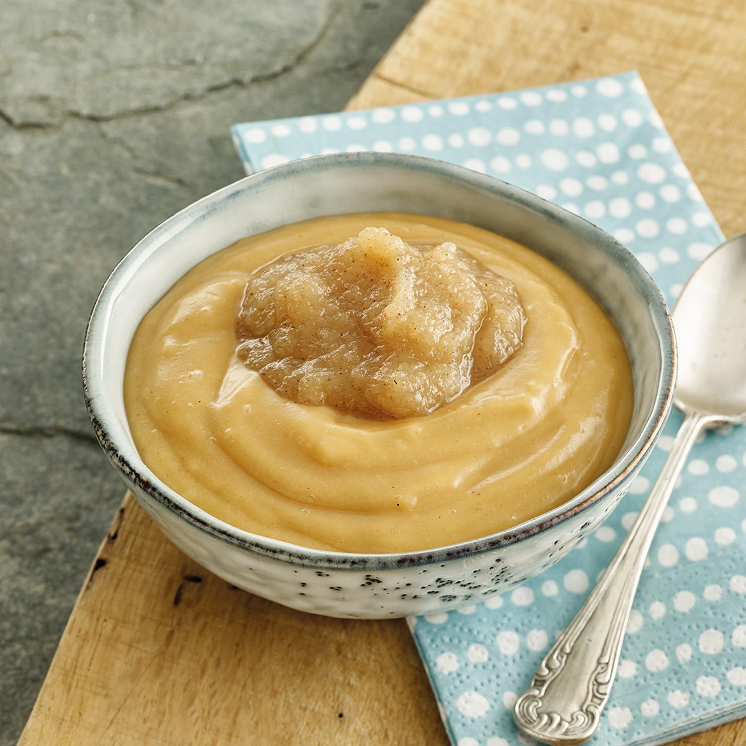 Puréed Spiced Apple & Custard | Level 4 Desserts | It's Made For You