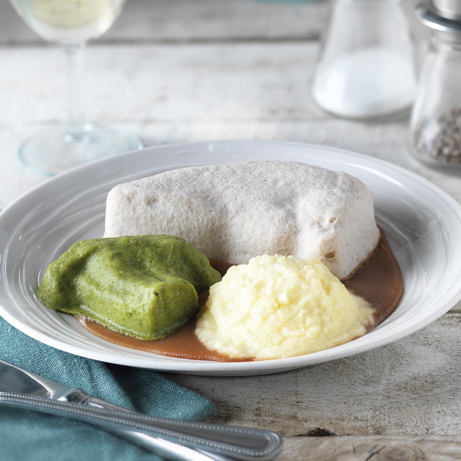 Mini Puréed Chicken & Potato Pie | Small Level 4 Meals | It's Made For You